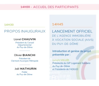 Inauguration | Agence Immobilière à vocation sociale