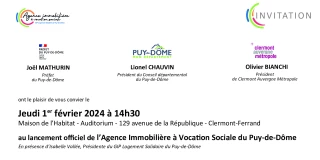 Inauguration | Agence Immobilière à vocation sociale